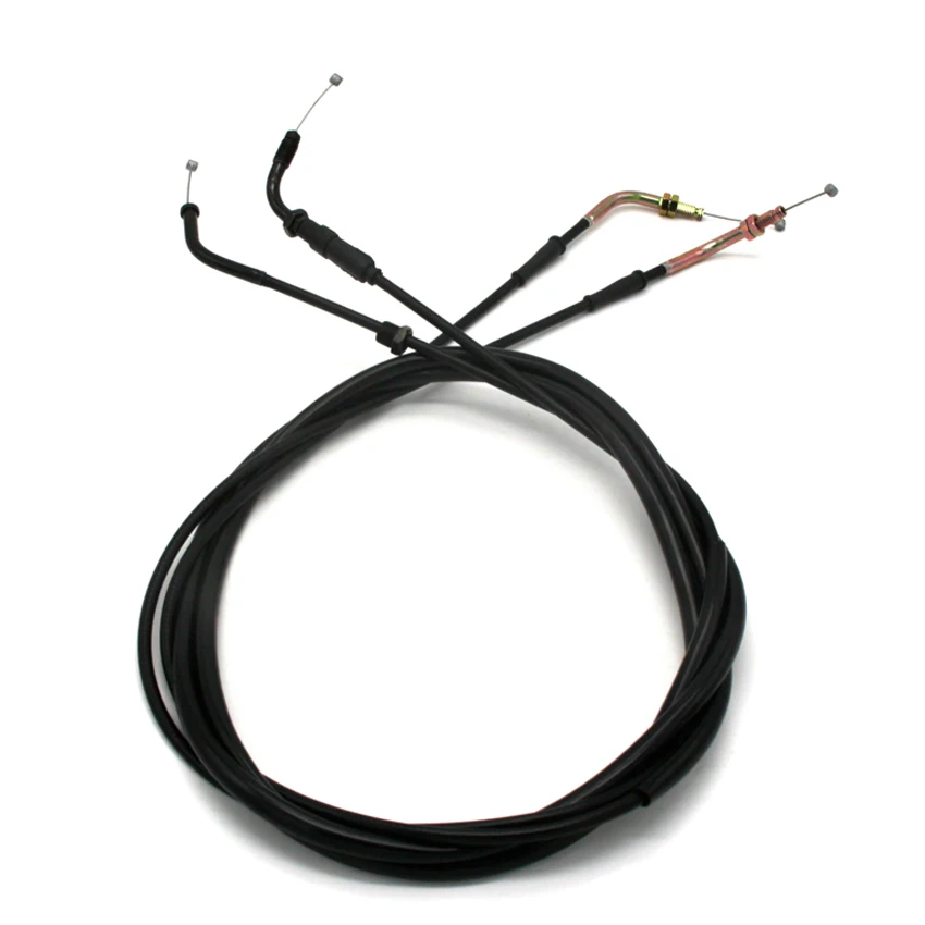 Motorcycle-Parts-Push-Pull-Throttle-Cable-Line-Wires-Scooter ...