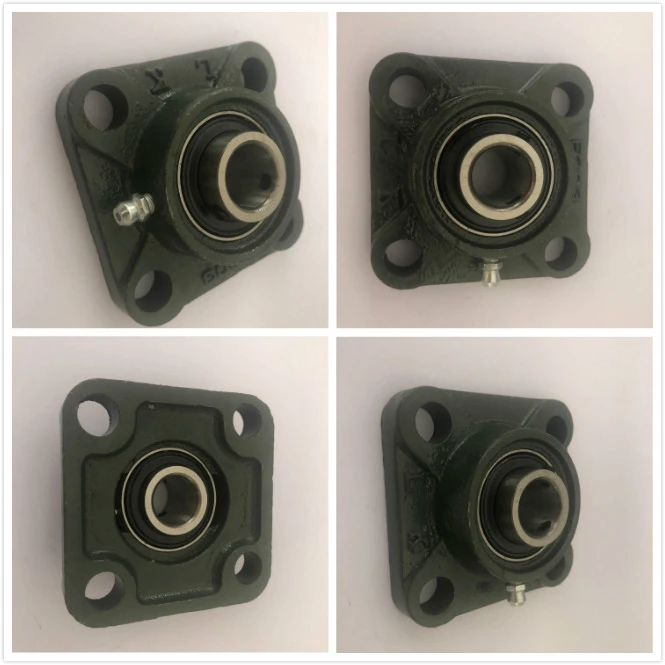Ucf204 20mm Housing 4 Bolt Mounted Bearing Bore Square Flange Pillow Block - Bearings - AliExpress