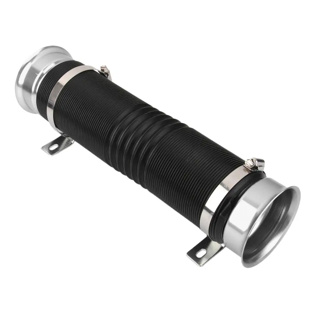 Car Universal 3" Multi Flexible Cold Air Intake Pipe Inlet Hose Tube ...