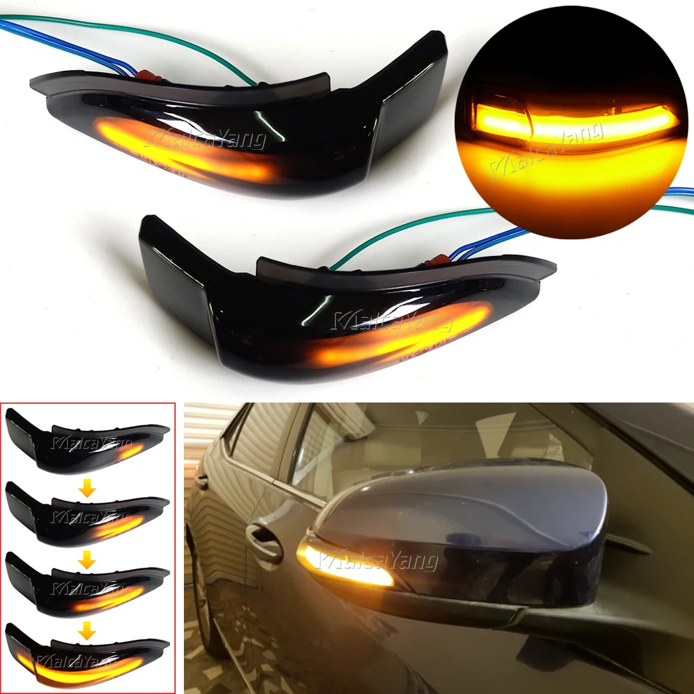 LED-Dynamic-Turn-Signal-Light-Sequential-Blinker-For-Toyota-Corolla ...