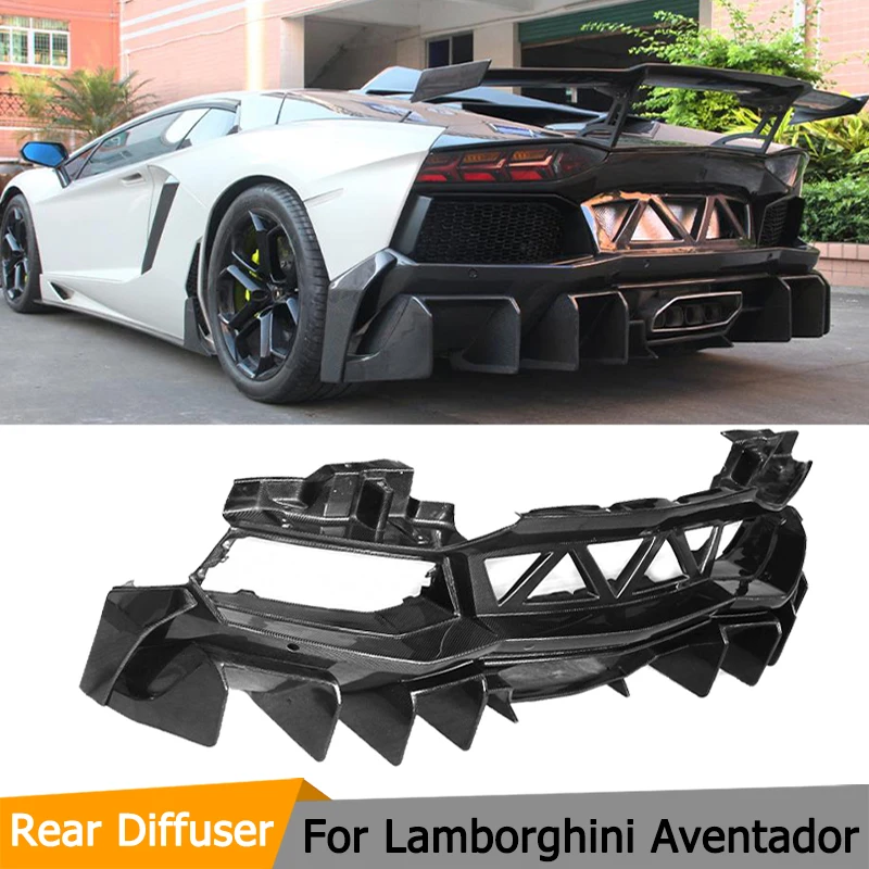 Casing-Bumper-Belakang-Serat-Karbon-Diffuser-Bibir-Spoiler-untuk ...
