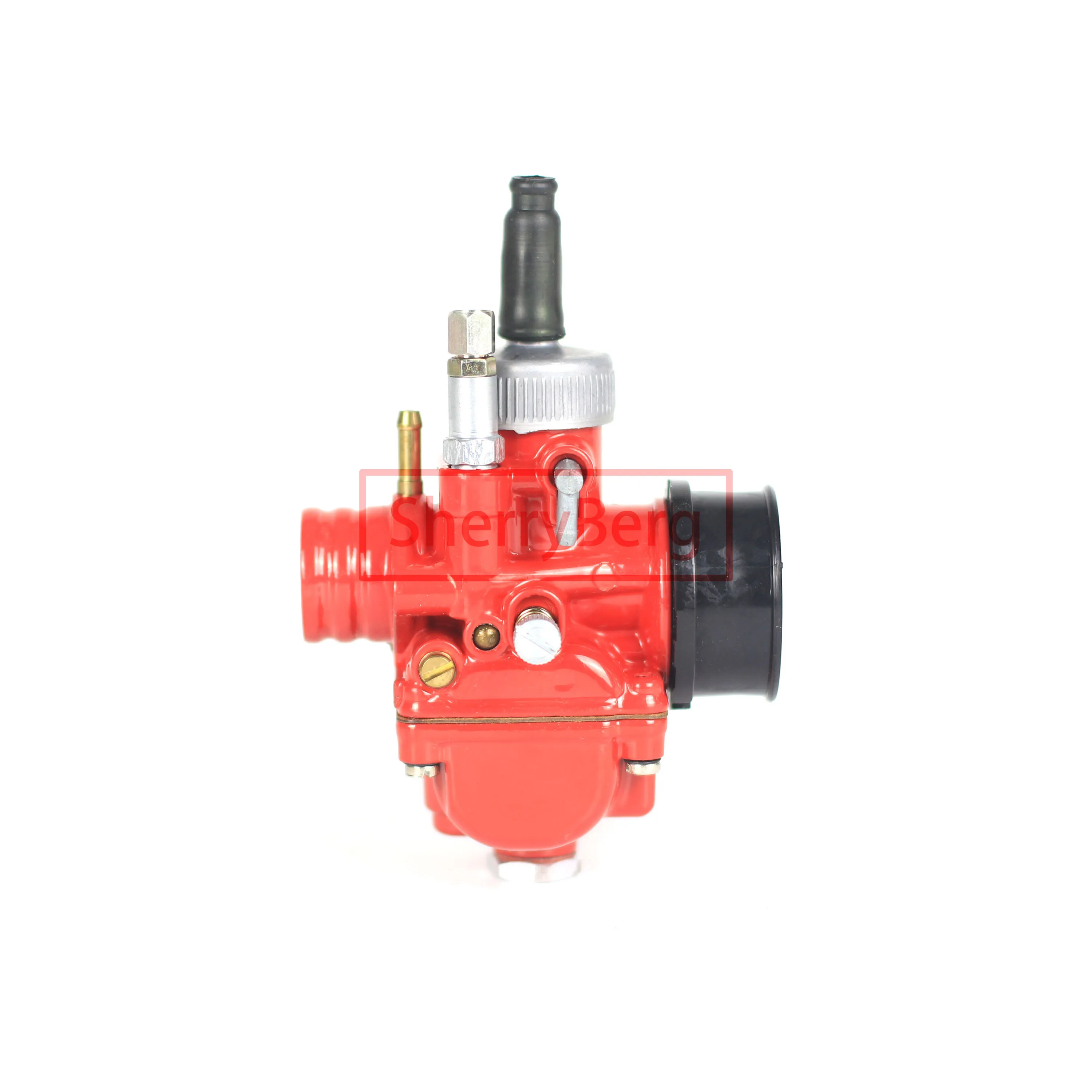 Sherryberg สีแดงใหม่คาร์บูเรเตอร์ carb จาก Dellorto PHBG DS 21 PHBG 21 ...