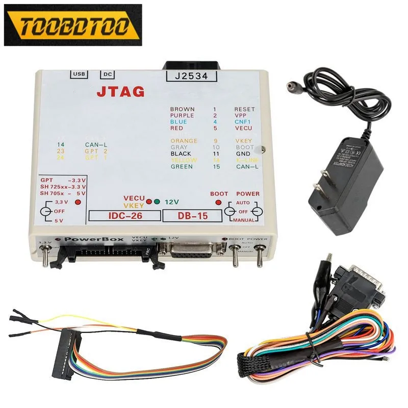 JTAG Power Box FLSAH Adapter Use for ECU Programmer FLASH Power Box 3 ...