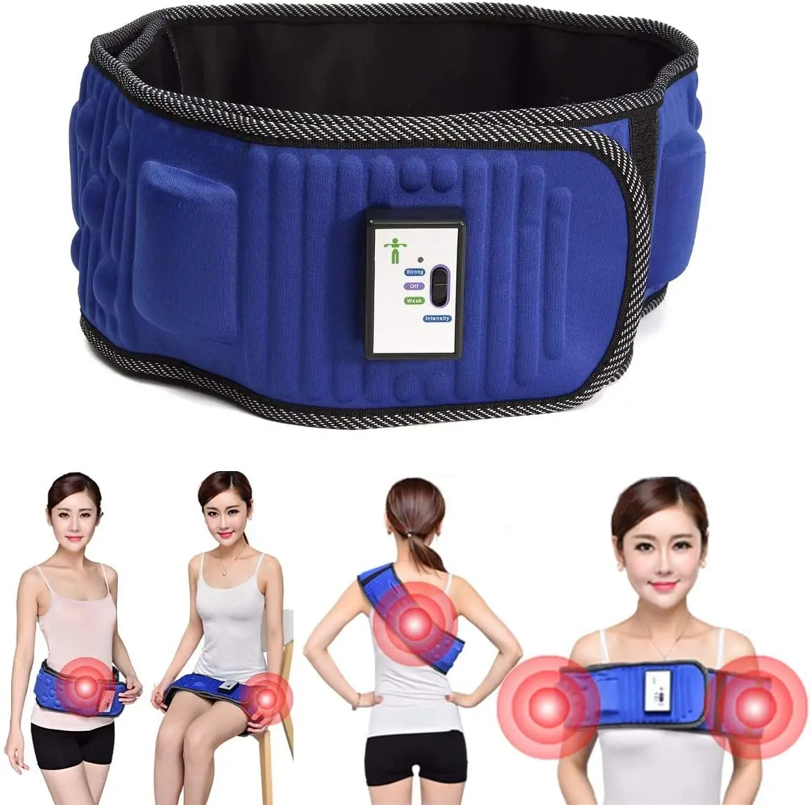 Massager-Electric-Slimming-Belt-Lose-Weight-Fitness-Massage-X5-Times ...
