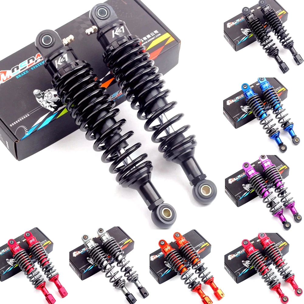 Universal 290mm 320mm Motorcycle Air Shock Absorber Rear Suspension For ...