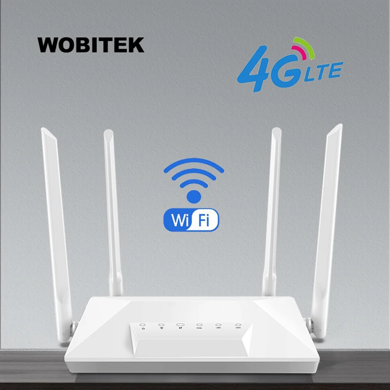 Unlocked 4g LTE Cat4 Router Wifi CPE Mobile Hotspot Rj45 LAN Port Modem ...