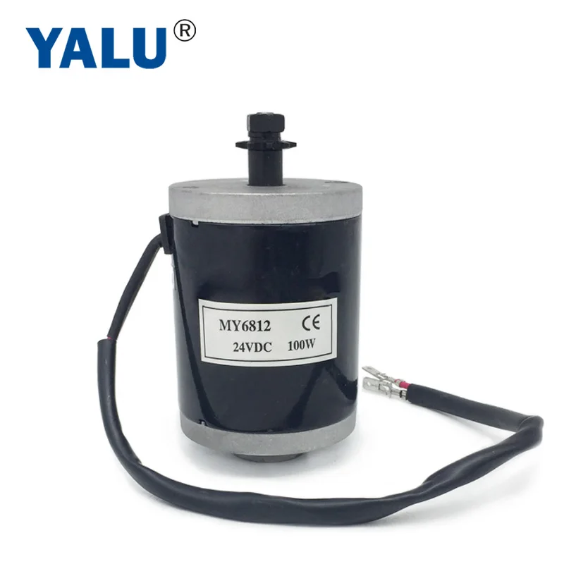 YALU-MY6812-12V-24V-Small-Ebike-Kit-Engine-100W-PMDC-Electric-Scooter ...