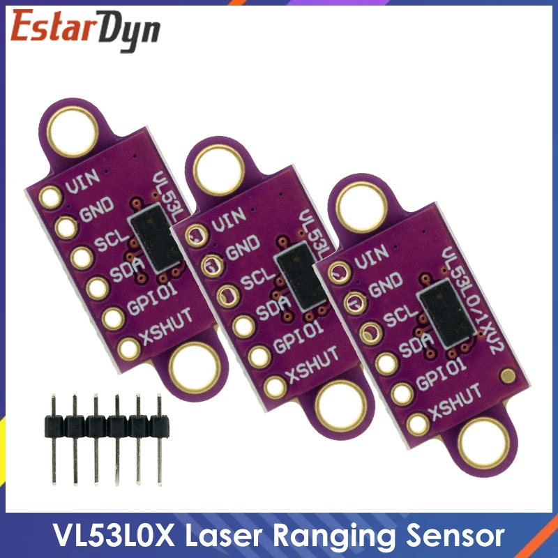 VL53L0X Time-of-Flight (ToF) Laser Ranging Sensor Breakout 940nm GY ...