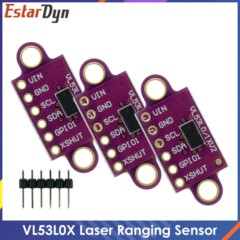 VL53L0X Time of Flight (ToF) Laser Ranging Sensor Breakout 940nm GY ...