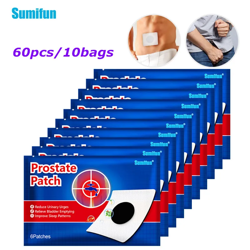 Sumifun-60Pcs-Man-Prostatic-Navel-Plaster-Prostatitis-Prostate ...