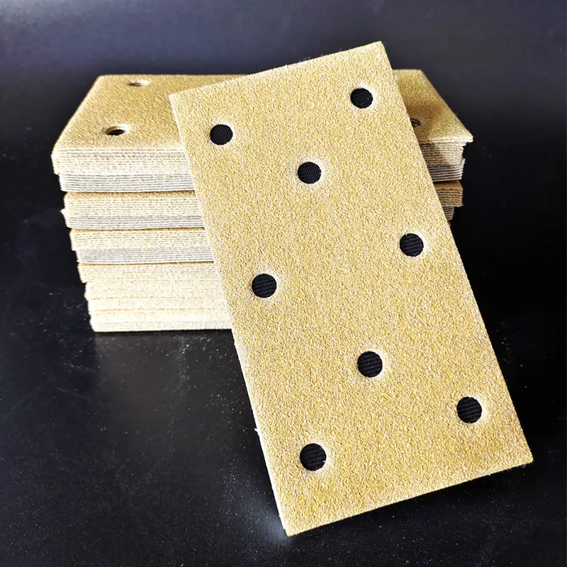 Rectangular-Sandpaper-95-180mm-Self-adhesive-Flocking-Pneumatic-Dry ...