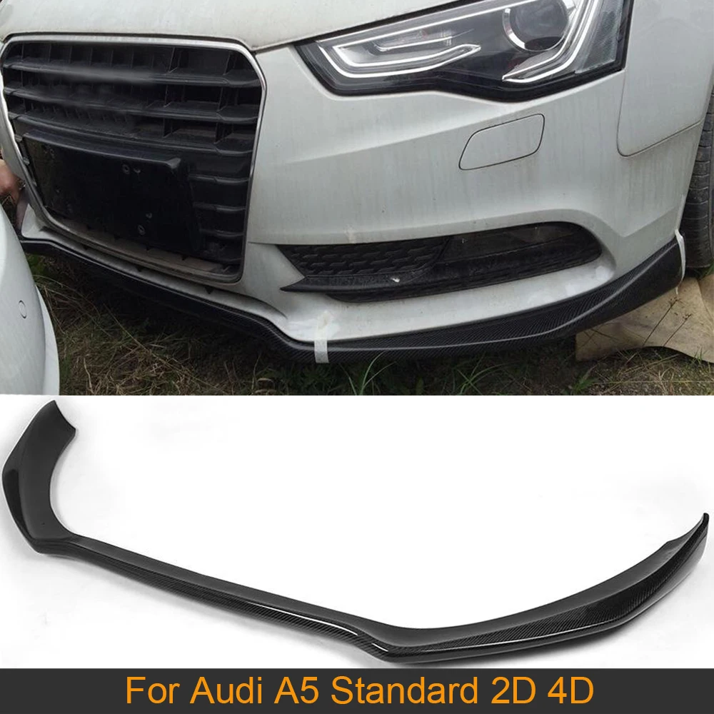 Carbon Fiber Car Front Lip for Audi A5 Standard Sedan Coupe Convertible ...