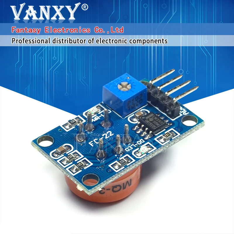 1pcs MQ3 Alcohol Ethanol Sensor Breath Gas Ethanol Detection MQ 3 for ...