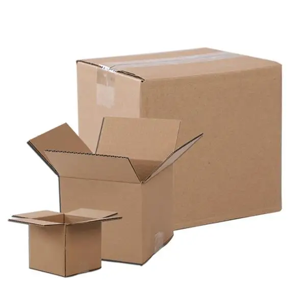 100 Corrugated Paper Boxes Yellow Outside and Yellow Inside, Durbale ...