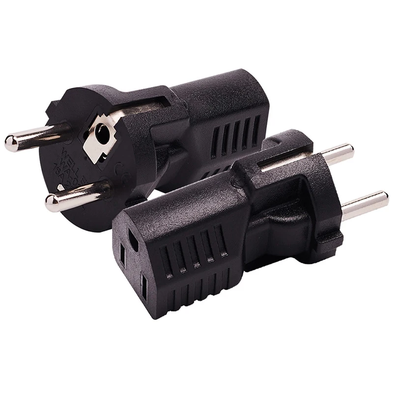 C13 to 515P Black color-Prise de courant Nema 5-15P 5-20P 6-15P 6-20P à 5-15R 5-20R 6-15R 6-20R ...