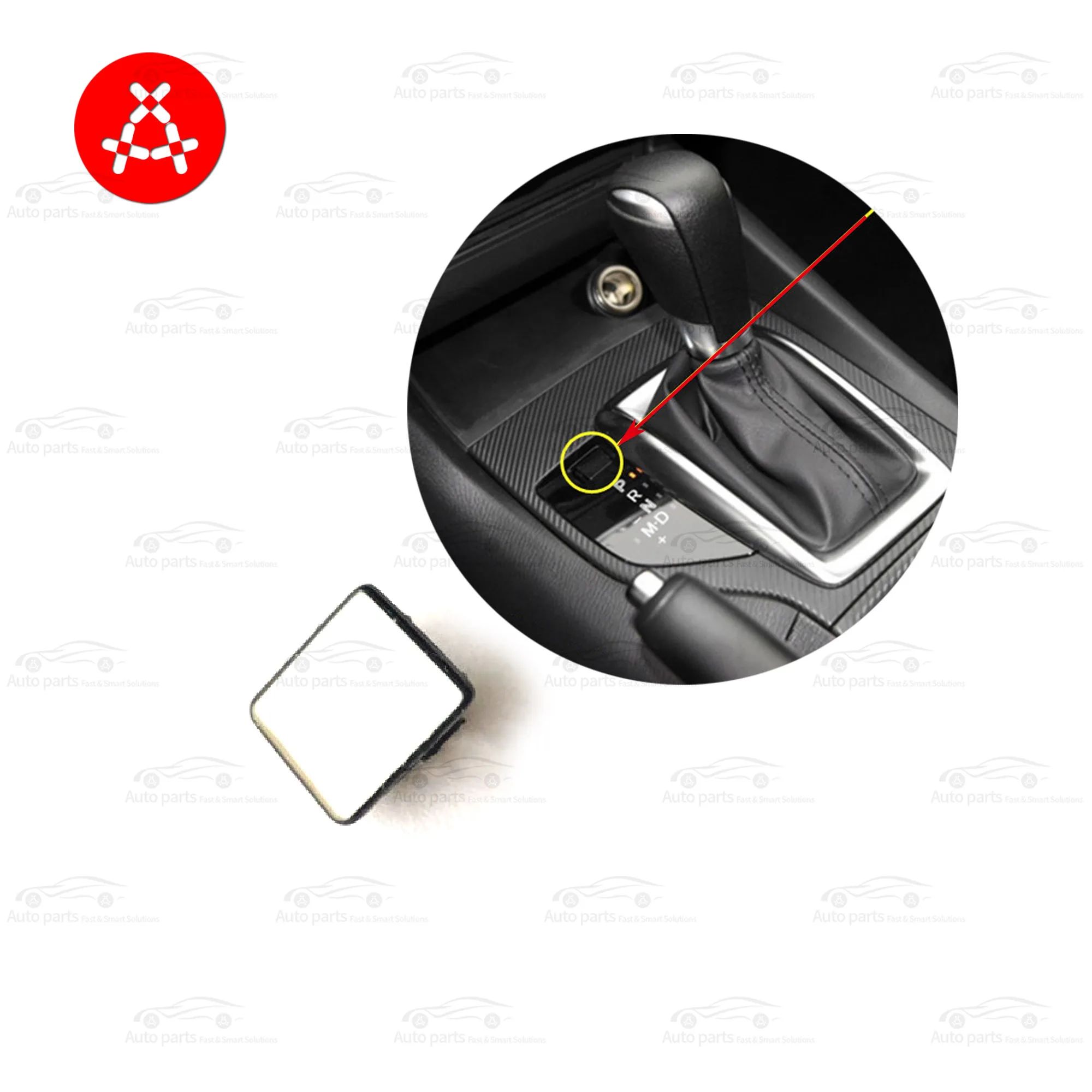 Compatible-Fit-For-Car-Shift-Lock-Release-Cover-Gear-Shift-Display ...