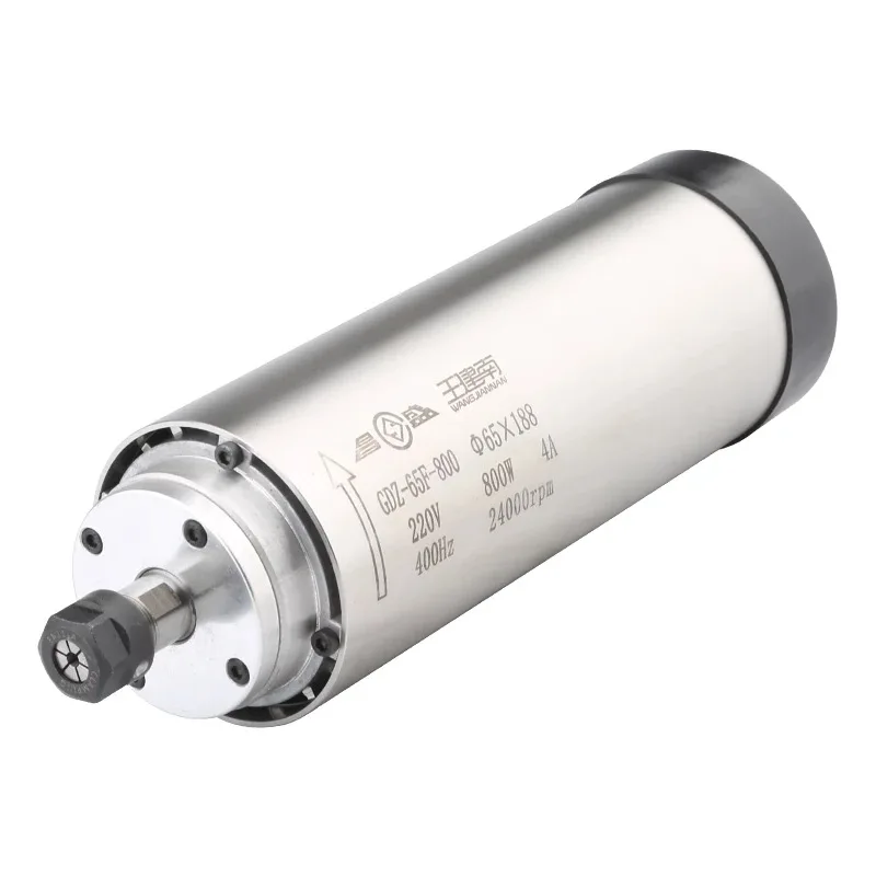 Air Cooled 800W 220V CNC Engraving Milling Spindle Motor 0.8kw ER11 ...