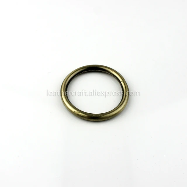 1 x Solid Metal Open-end O Ring Belt Buckle Leather Craft Garment Bag ...
