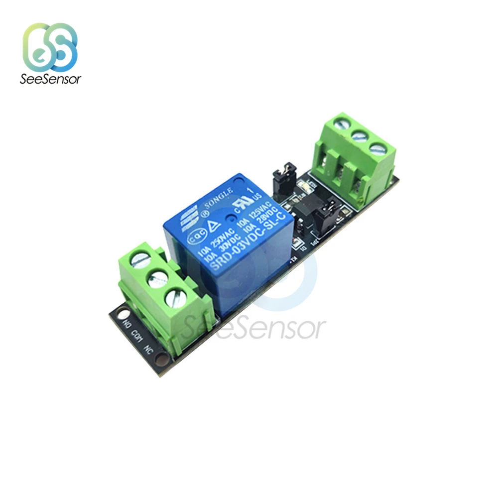 DC 3V/3.3V 1 Channel High Level Driver Relay Module Optocoupler Isolated Drive Control Board for ...