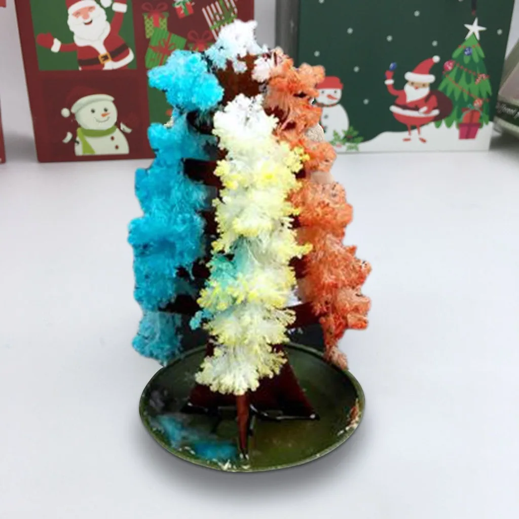 Visual Magic Artificial Christmas Sakura Trees Decorative Growing Diy ...