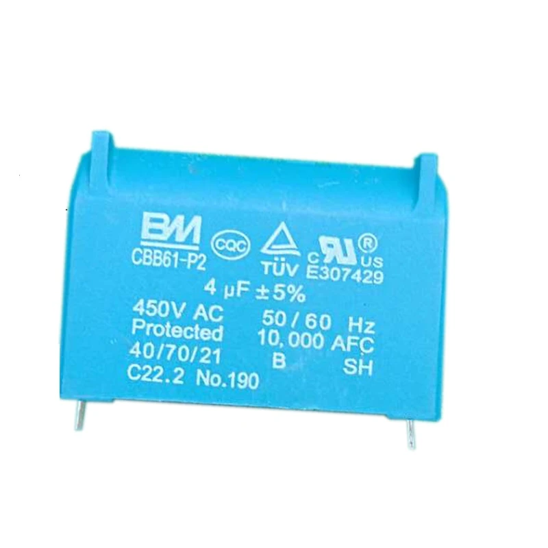 Capacitor CBB61 P2 450VAC 4UF 405 Thousands of new DC capacitors ...