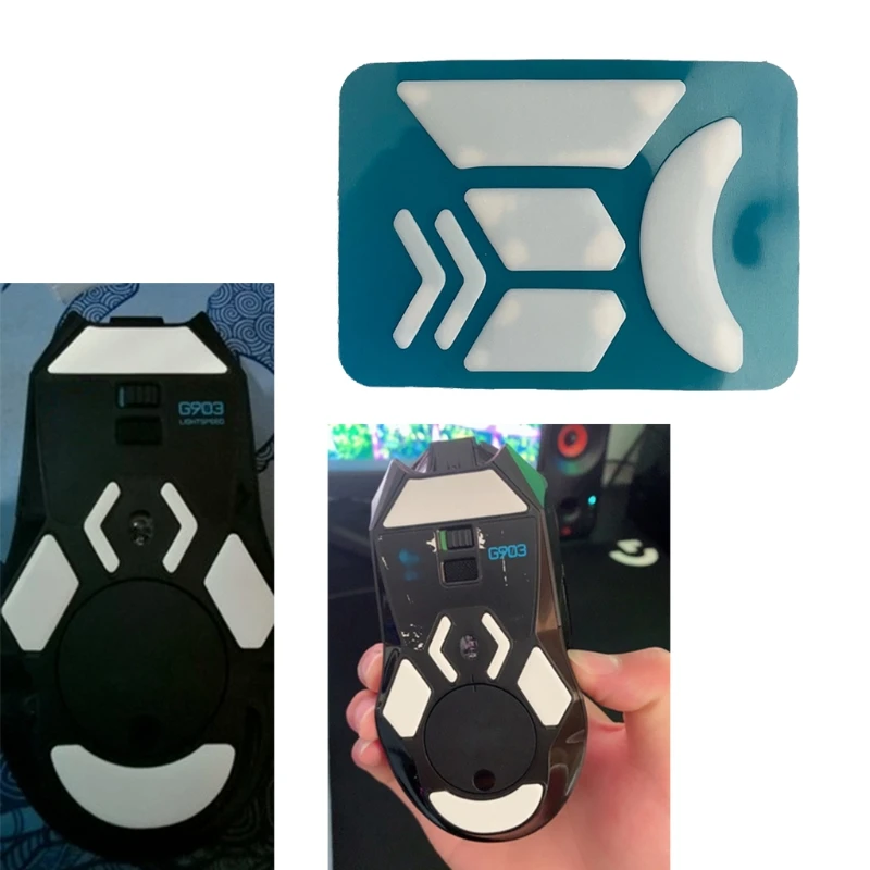 Adesivo de pés de mouse logitech g903, peça de reposição para pés sem ...