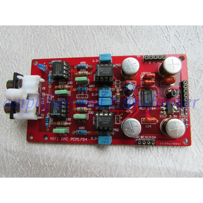 DAC 디코더 모듈 HIFI PCM1794 모듈, op 앰프는 S5534 및 5532, 192k 24bit, 용접 및 디버그 ...