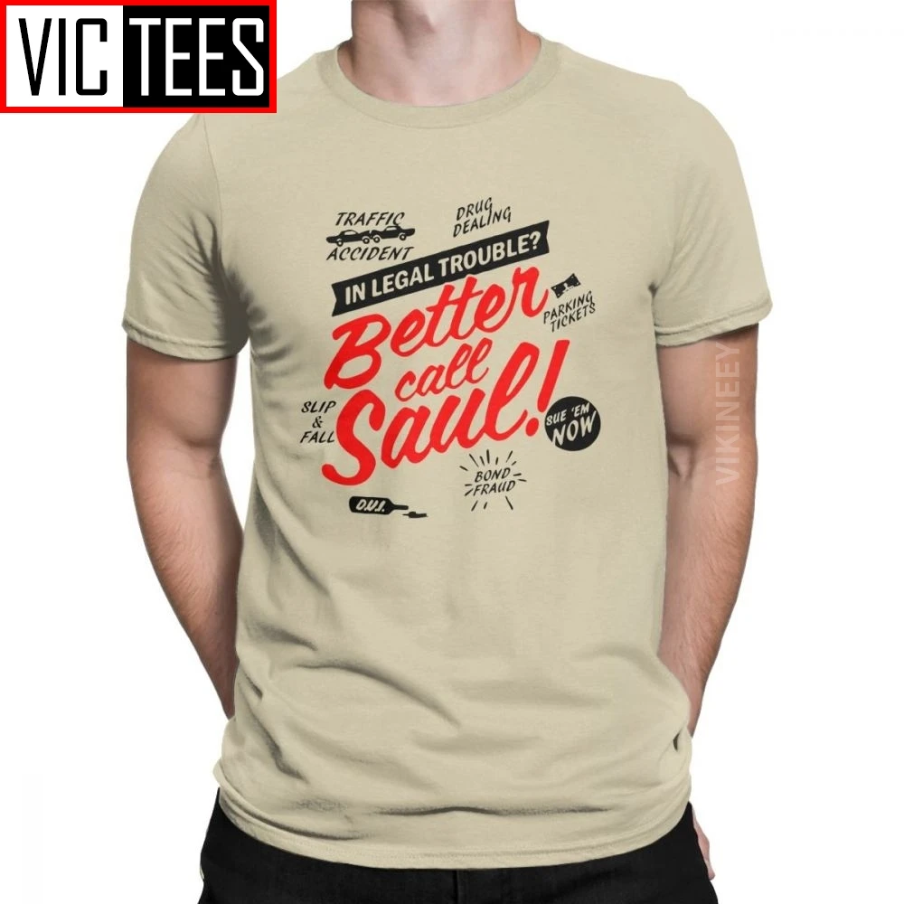 Men T-Shirt Better Call Saul Cotton Goodman Drama Legal Tv Series ...