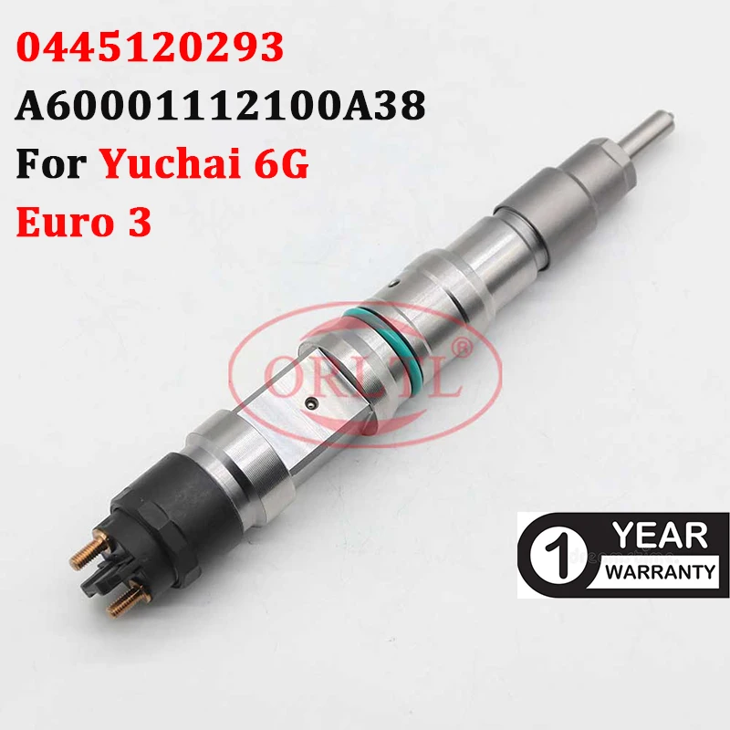 0 445 120 293 New Common Rail Injector 0445120293 Fuel Injection ...