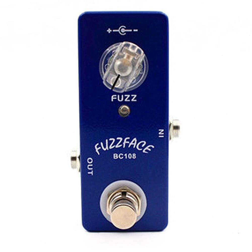 MOSKY Fuzzface Guitar Effect Pedal Based on Dunlop Silicon Fuzz Face ...