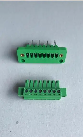 3.81mm-2P -Lot de 10 borniers enfichables avec connecteur de panneau ...