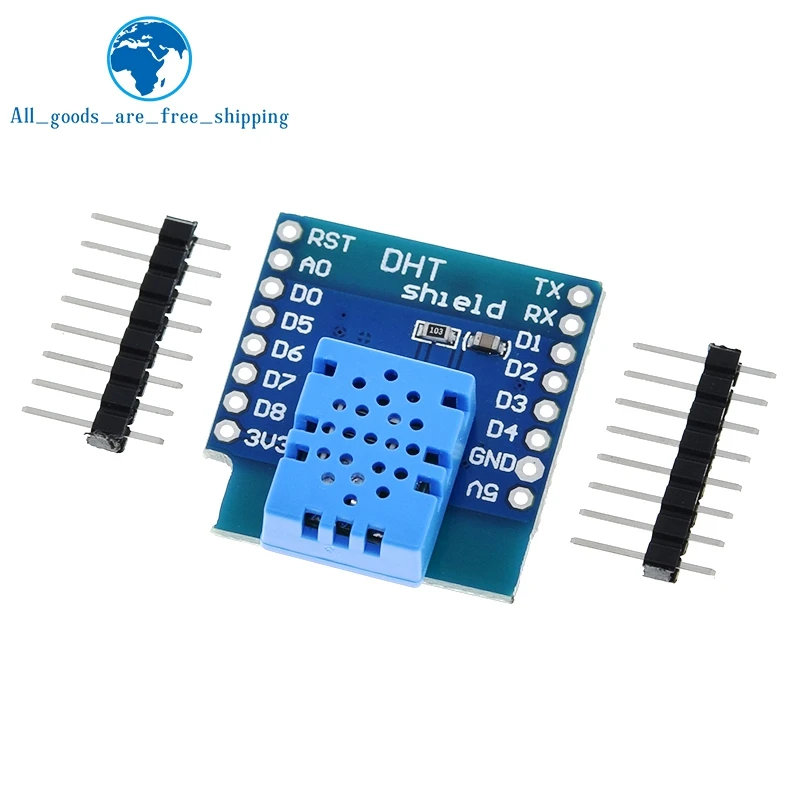 D1 Mini wemos dht11 modules Single Bus Digital Temperature Humidity ...