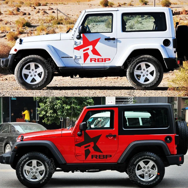 Jeep Wrangler Star On Side