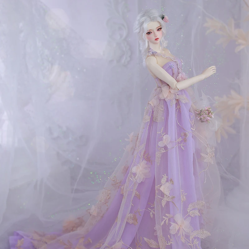 Shuga Fairy Doll BJD Qing 1/3 Resin 61.5cm SD Dolls Fairyland Purple ...
