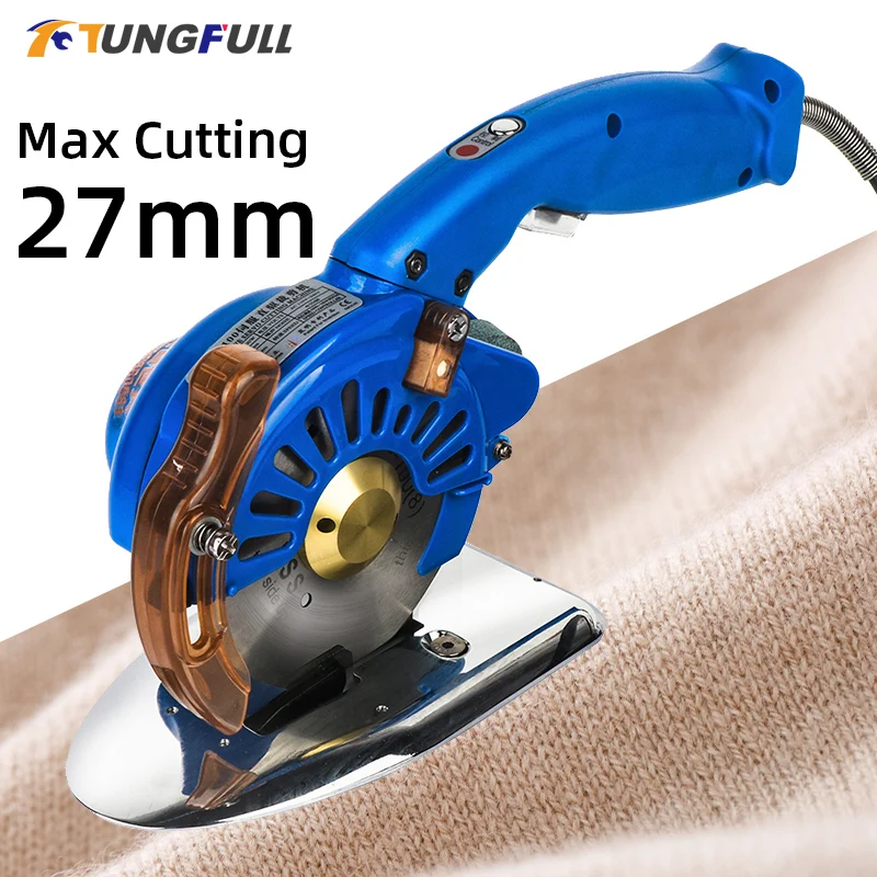 Industrial-Electric-Scissors-Handheld-Round-Blade-110V-220V-Cutting ...