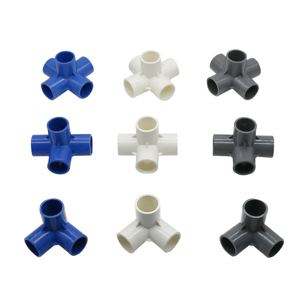 Pvc Three-dimensional 3 Way 4 Way 5 Way Water Pipe Connector Innner ...