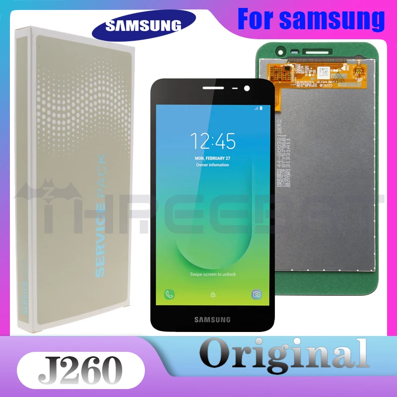 Original 5'' J260 Lcd For Samsung Galaxy J2 Core J260m J260y J260f ...
