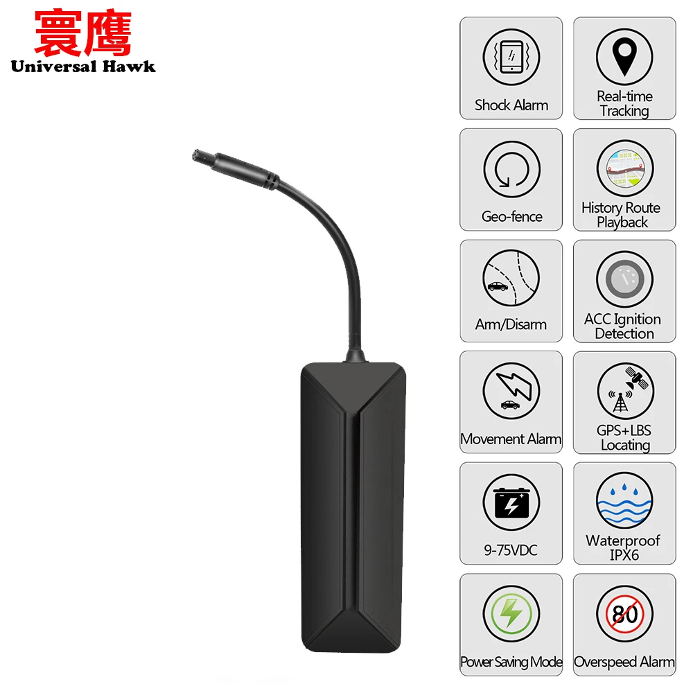 DIY micro GSM GPS Tracker chip alarm Equipment system moto car Web app ...