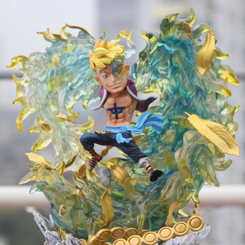 One Piece Marco the Phoenix Statue Figure 18 cm | One piece Merchandise ...