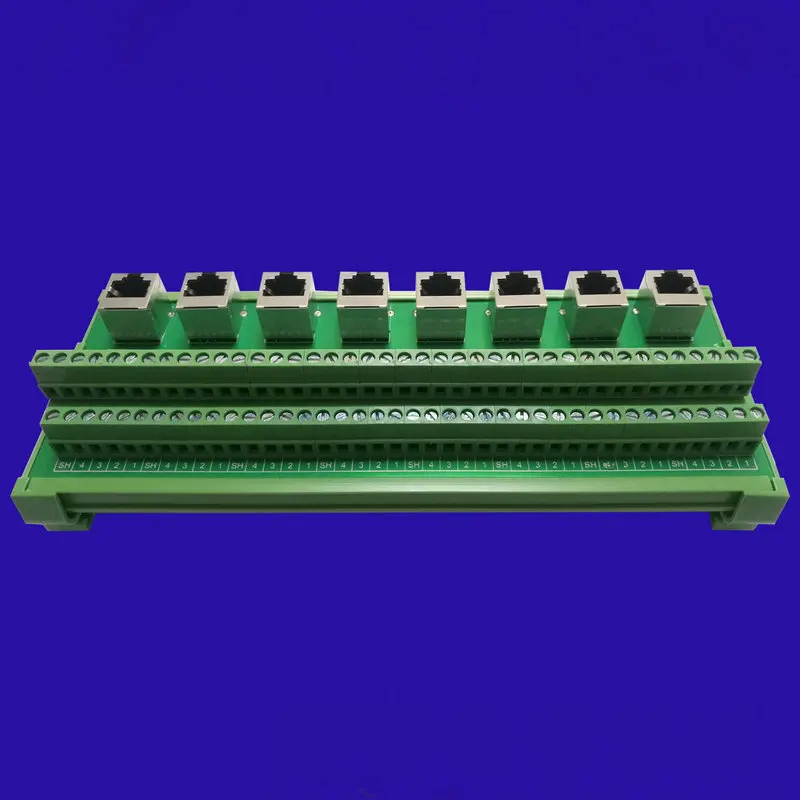 RJ45-Transfer-Terminal-Block-Transfer-Board-Network-Port-Transfer ...