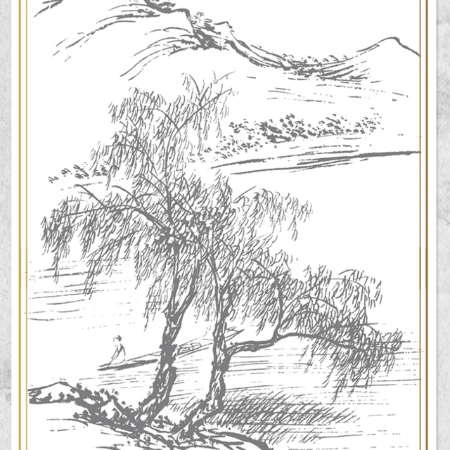 Cypress Flower Drawing