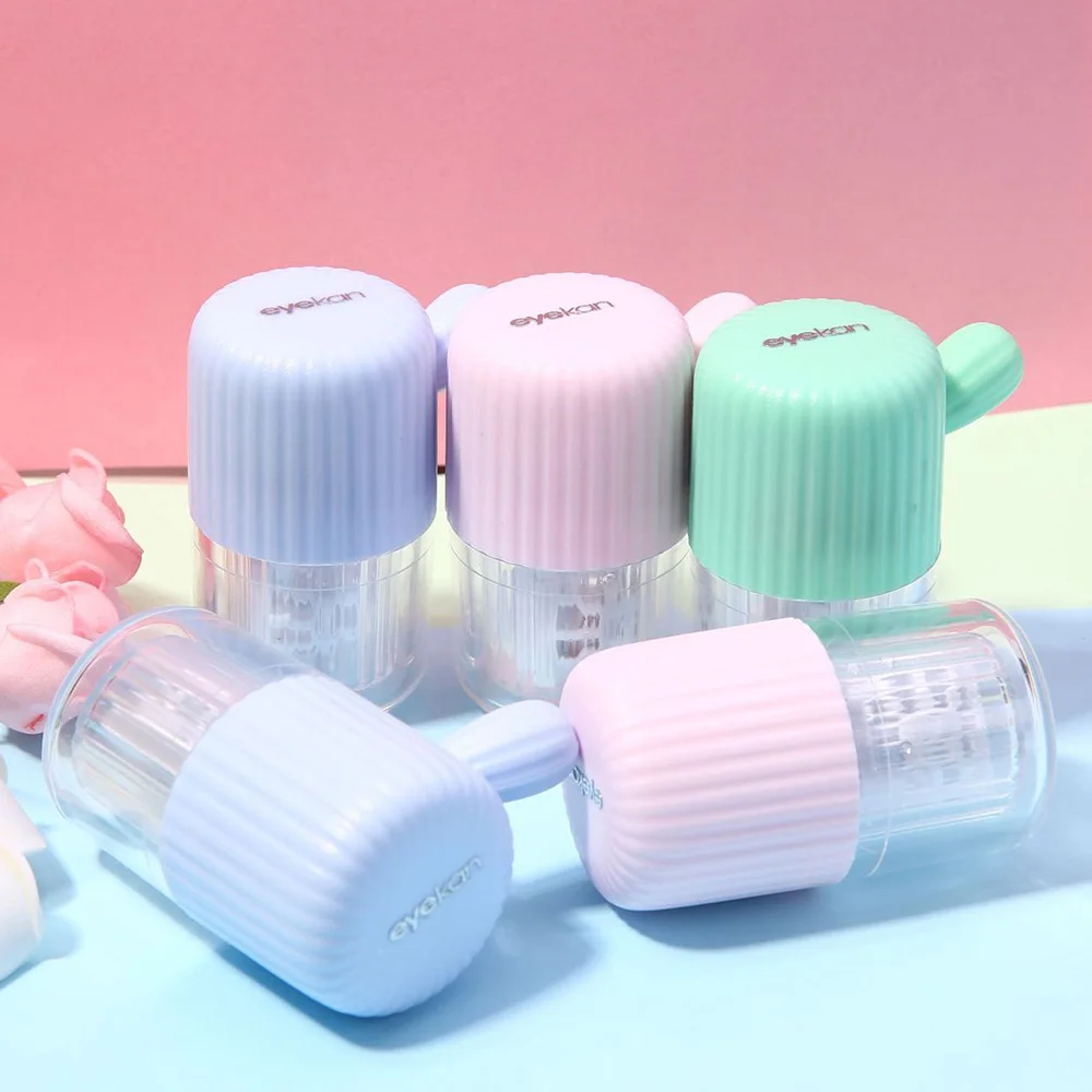 Plastic-Contact-Lens-Washer-Cartoon-Cactus-Contact-Lenses-Cleaning ...
