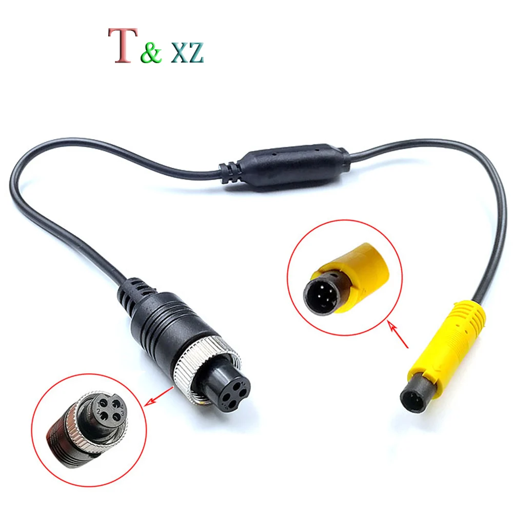 4Pin Aviation Head Female to Male Extension Cable Adapter Converter for ...