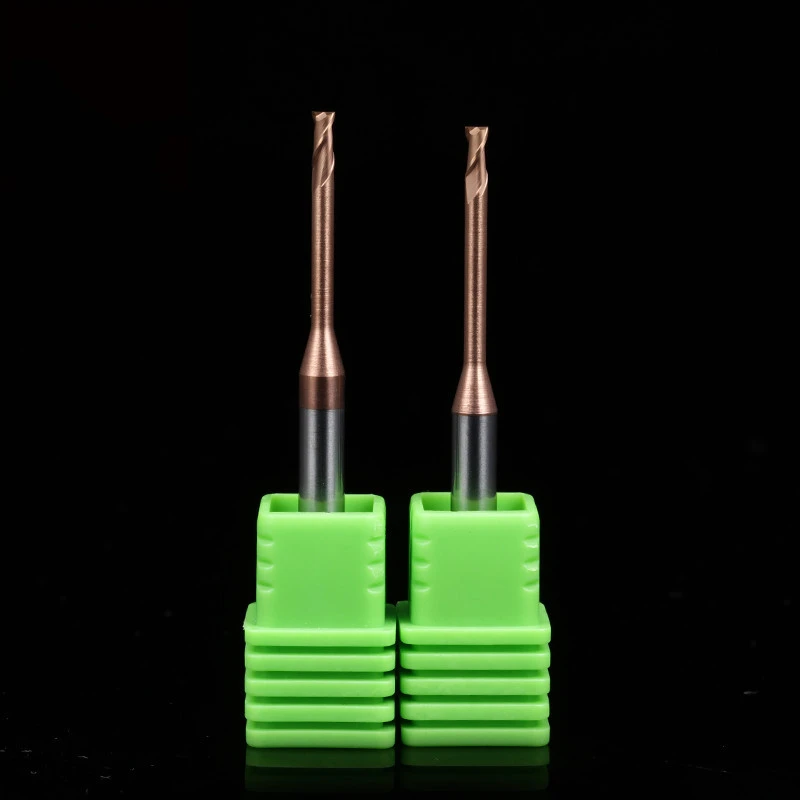 0.2 3MM Precision miniature CNC carbide milling cutters deep groove ...