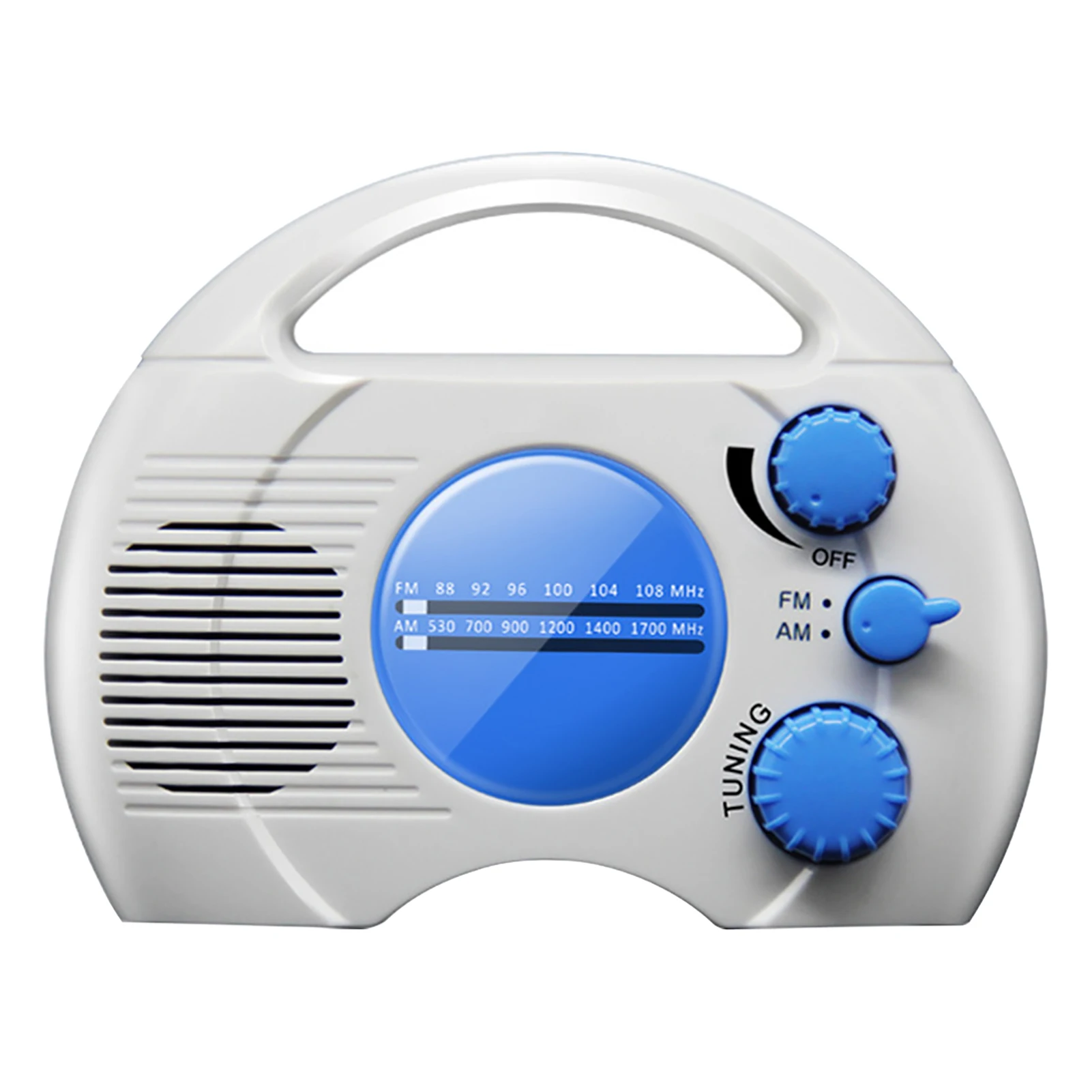 Music-Audio-Shower-Radio-Gift-Outdoor-AM-FM-Hanging-Mini-Portable-Built ...