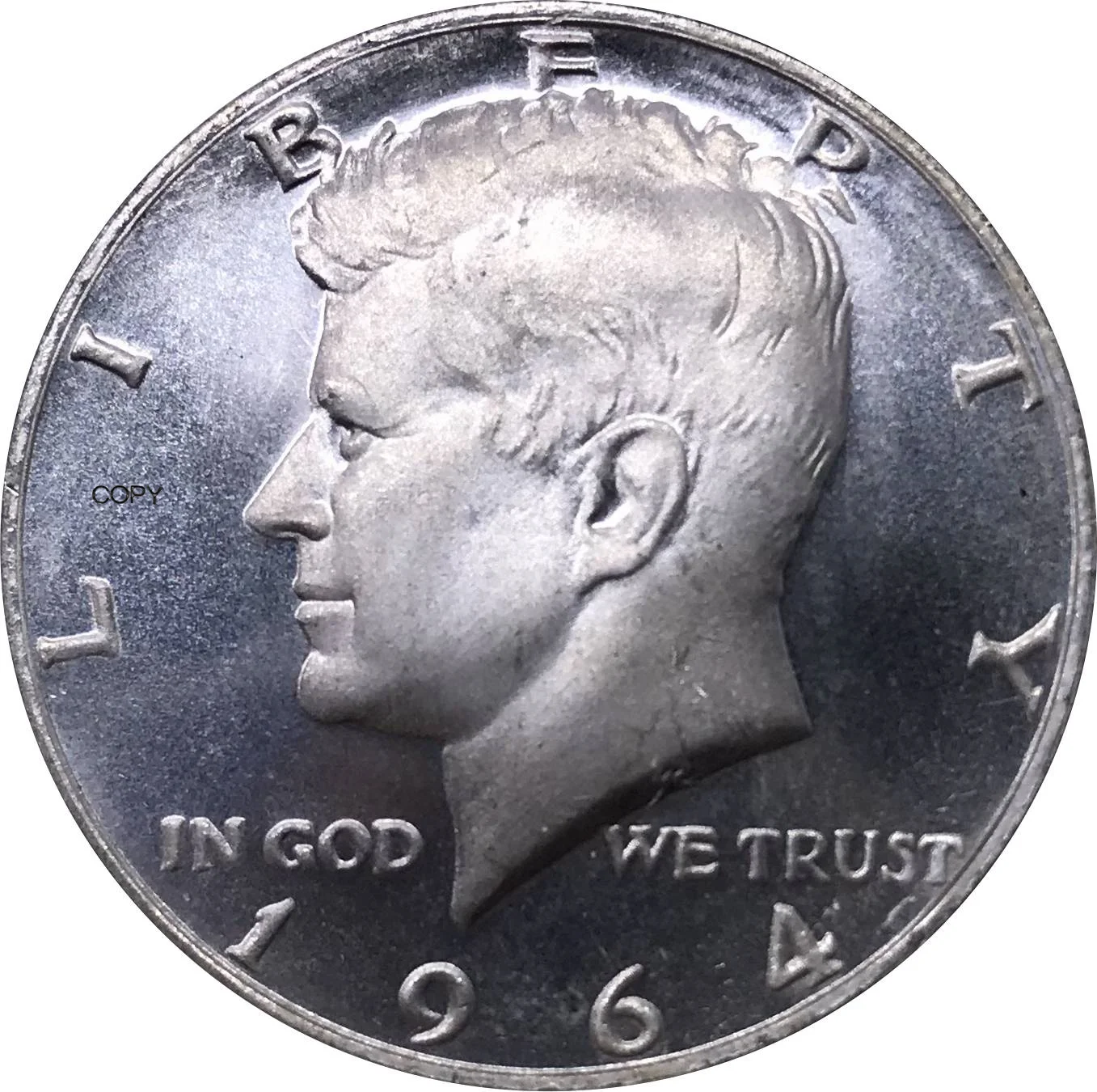 United-States-1964-D-Coin-America-Liberty-1-2-Kennedy-Half-Dollar-USA ...