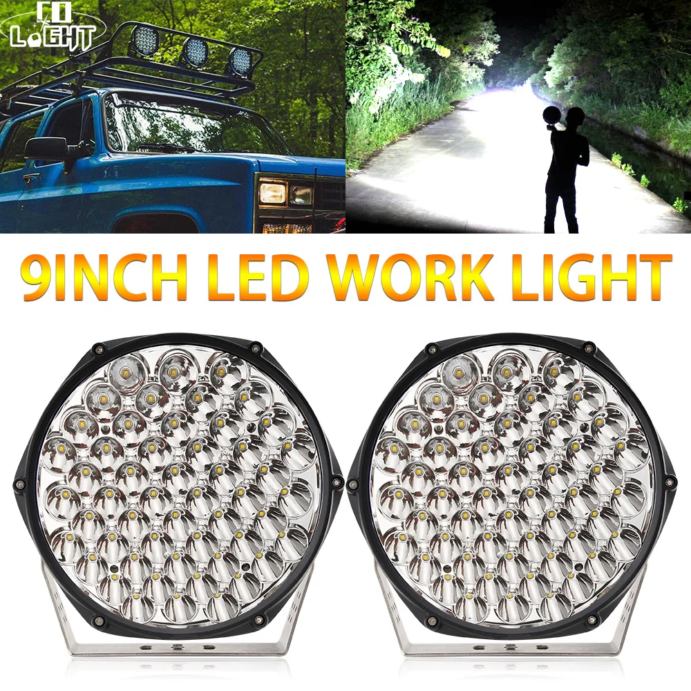CO LIGHT 16D Led Work Light 12V 520W 9 inch Led Work Lamp 24V High ...