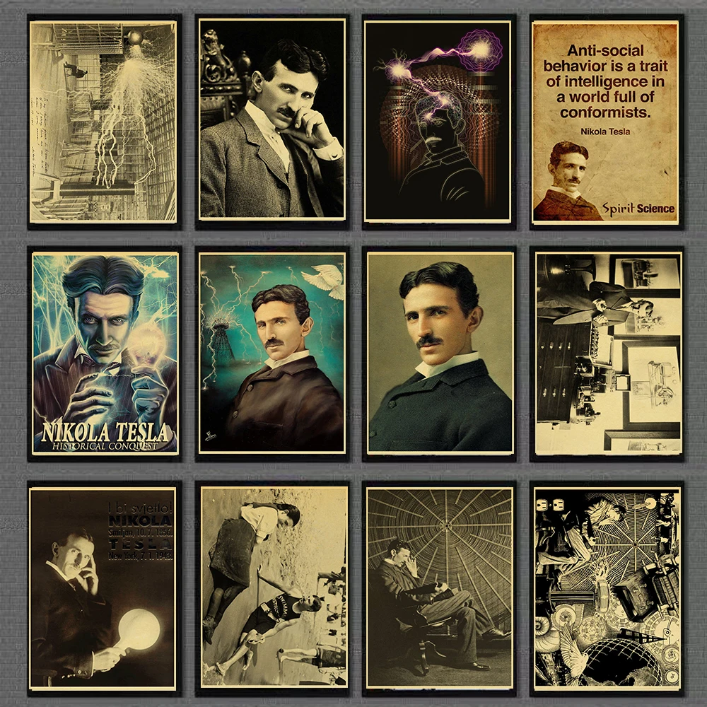 Nikola Tesla Poster