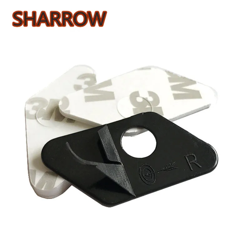 12PCS-Archery-Arrow-Rest-Plastic-Stick-On-Arrow-Rest-Black-Left-Right ...