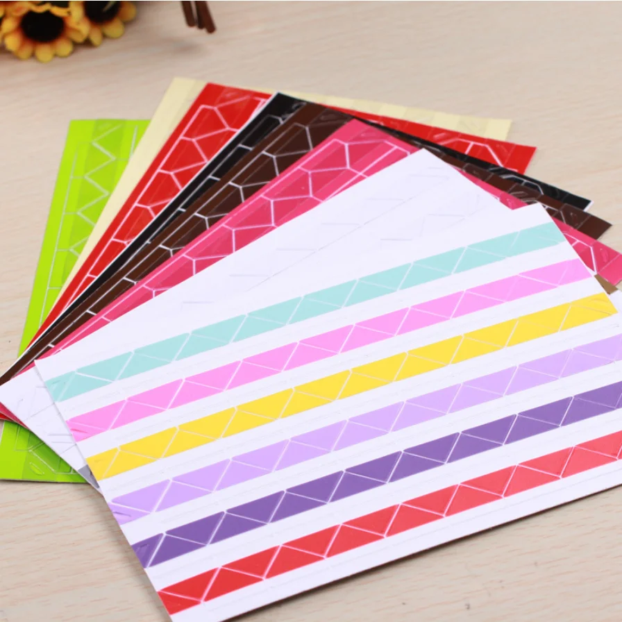 New 1020pcs/set Photo Corner Stickers Albums Decor Pictures Corner ...